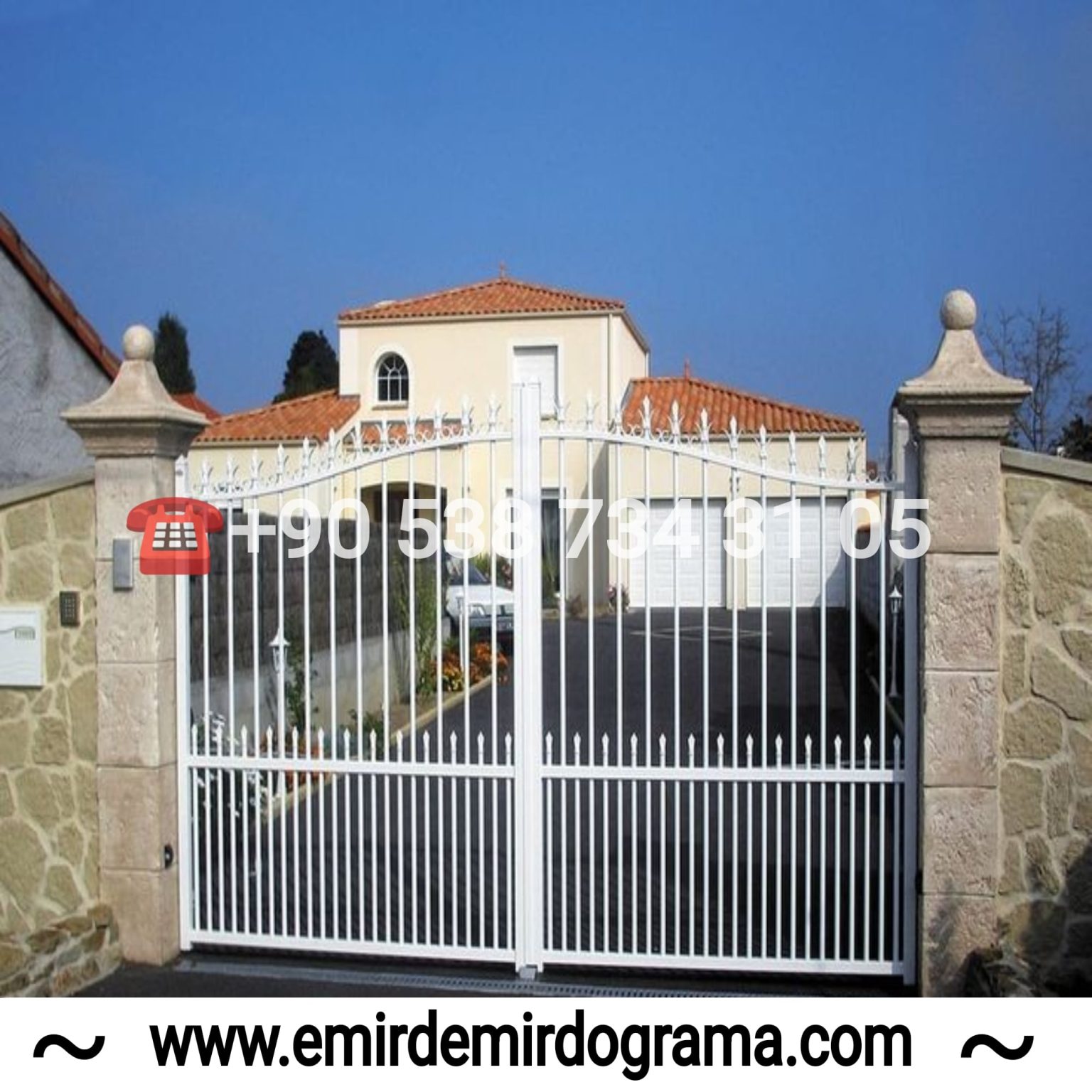 Bahçe Kapı Modelleri | Ferforje Bahçe Kapı Modelleri Ve Fiyatları